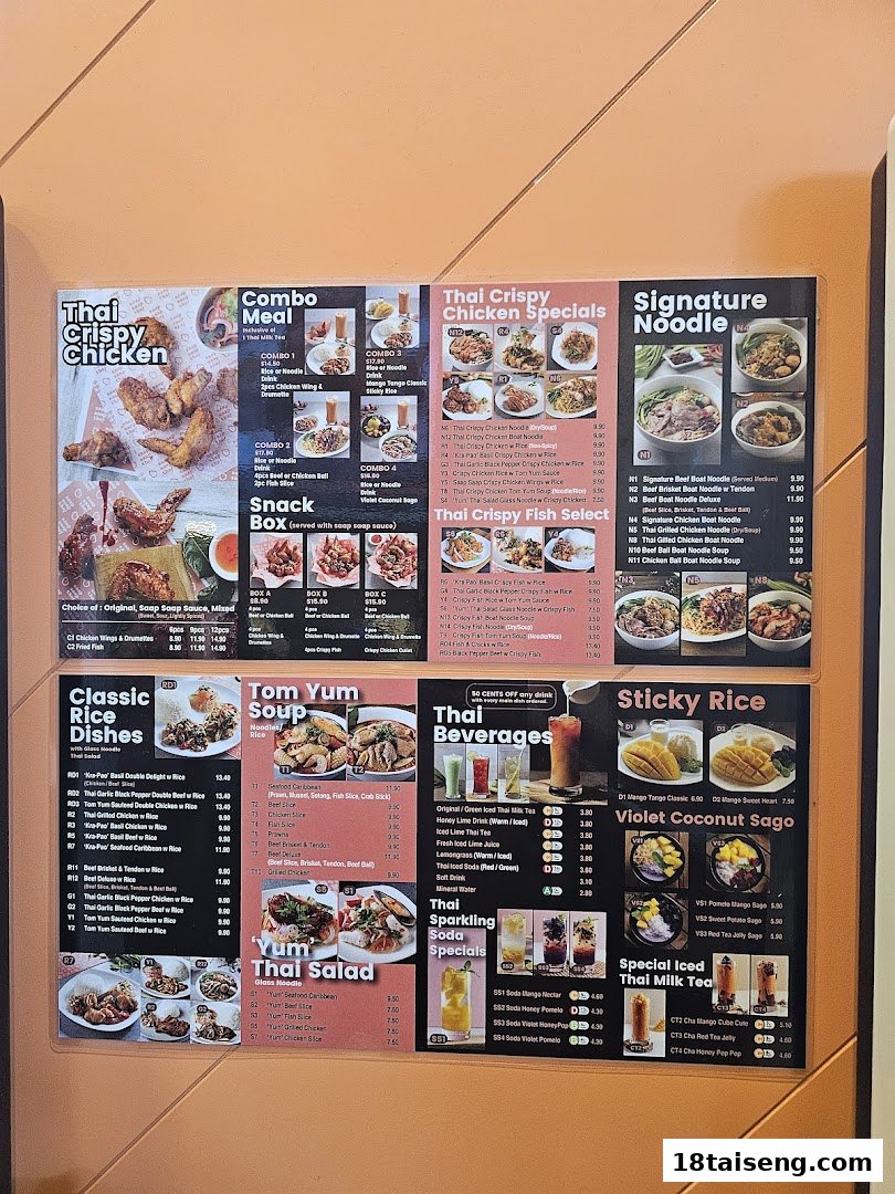 Saap Saap Thai Tai Seng at 18 Tai Seng