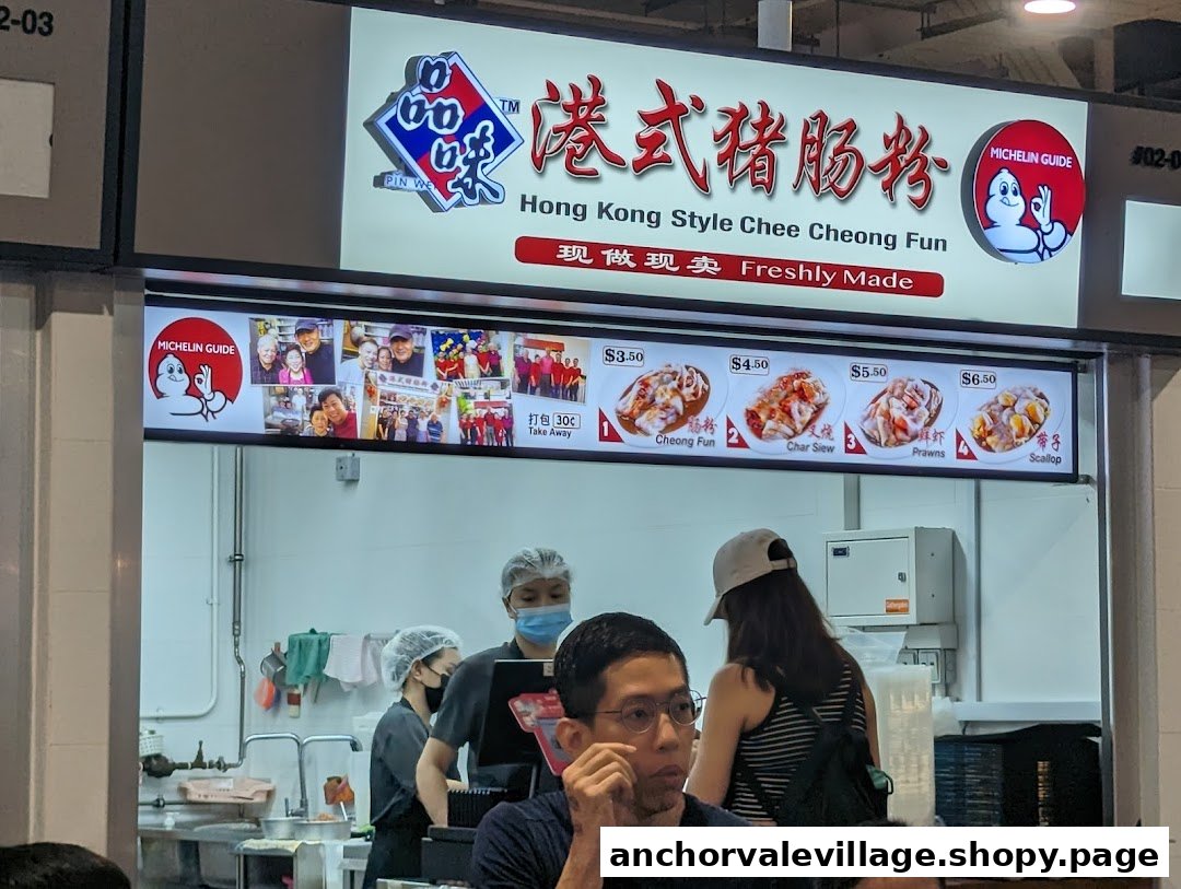 Hong Kong Style Chee Cheong Fun at Anchorvale Village