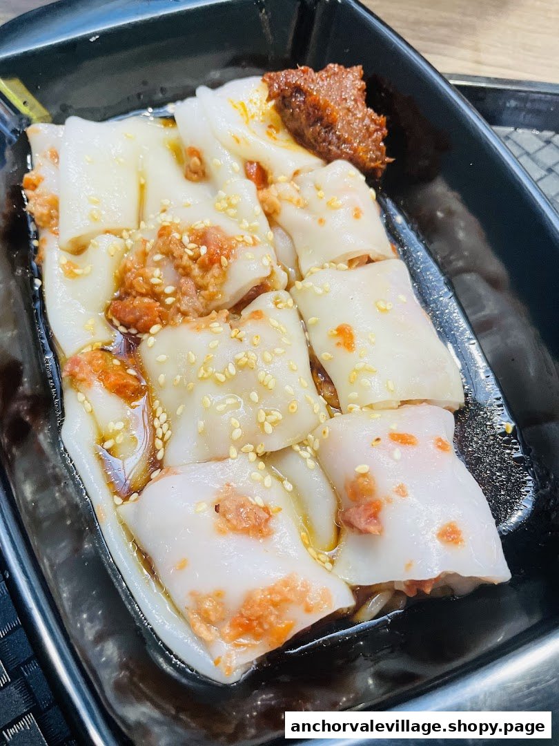 Hong Kong Style Chee Cheong Fun at Anchorvale Village