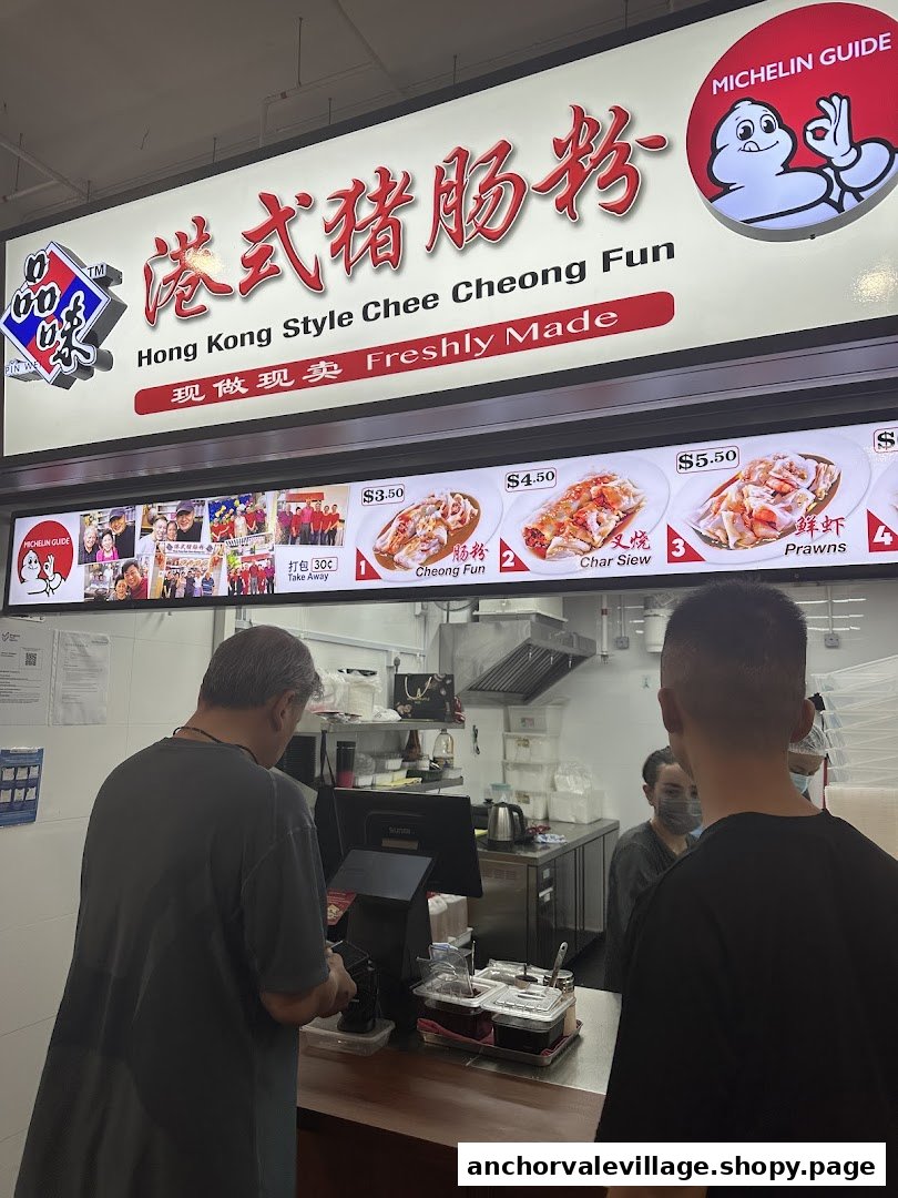 Hong Kong Style Chee Cheong Fun at Anchorvale Village