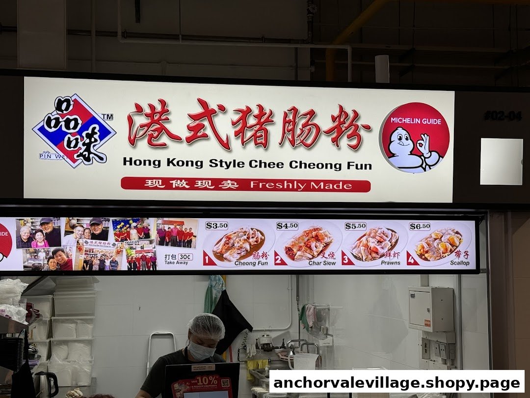 Hong Kong Style Chee Cheong Fun at Anchorvale Village