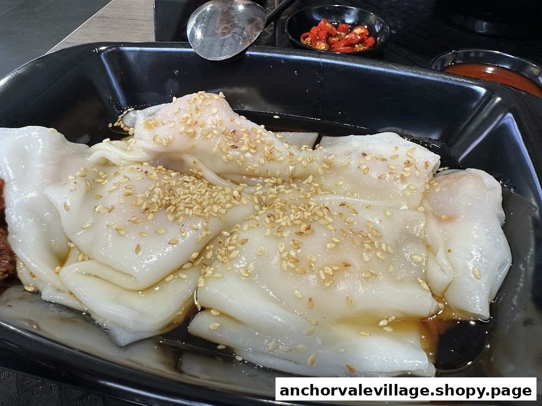 Hong Kong Style Chee Cheong Fun at Anchorvale Village