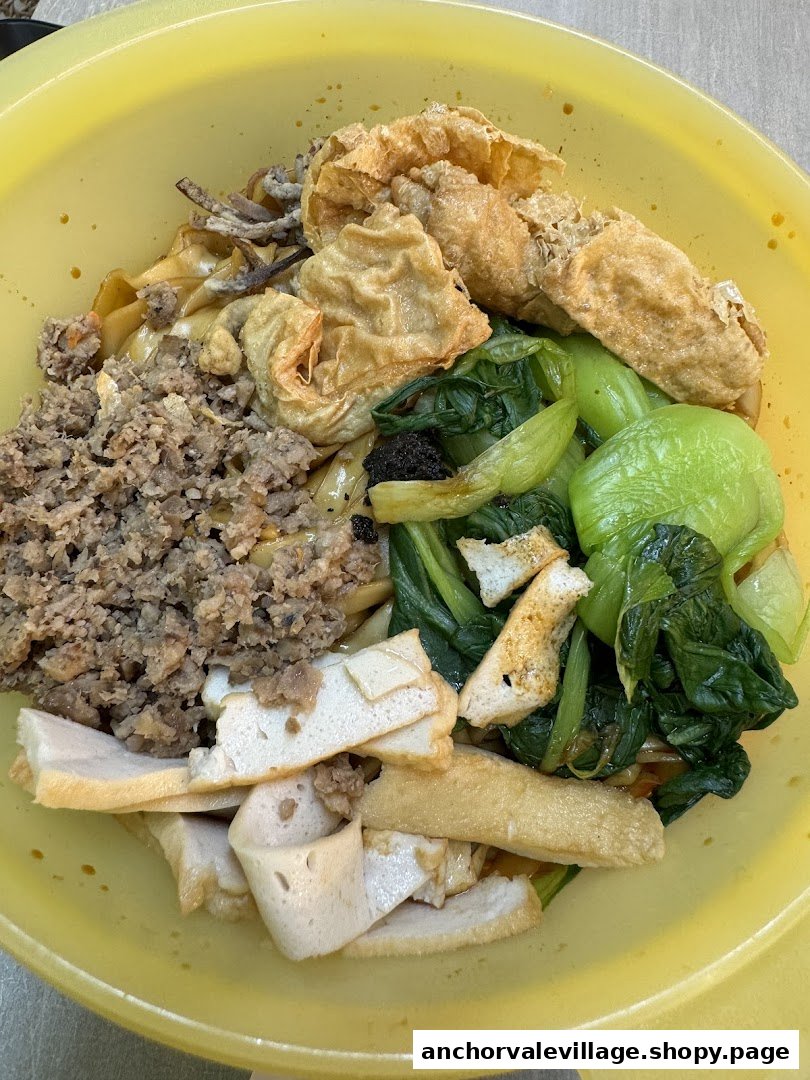 Saute Mee Anchorvale Village Seng Kang Vegetarian Vegan Local Delights ...