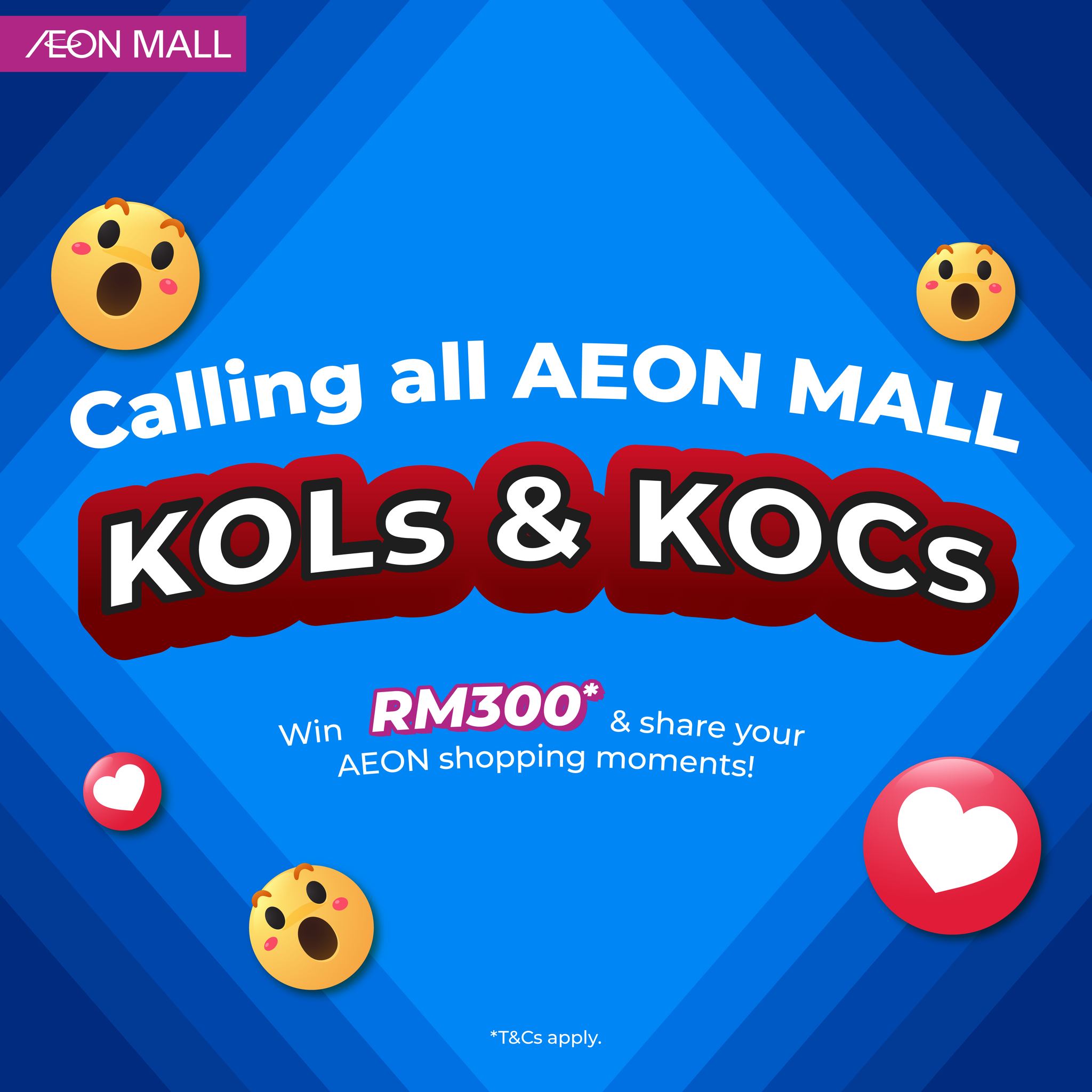 Become an AEON MALL Creator: Earn RM300 & Win! | AEON Mall Tebrau City News