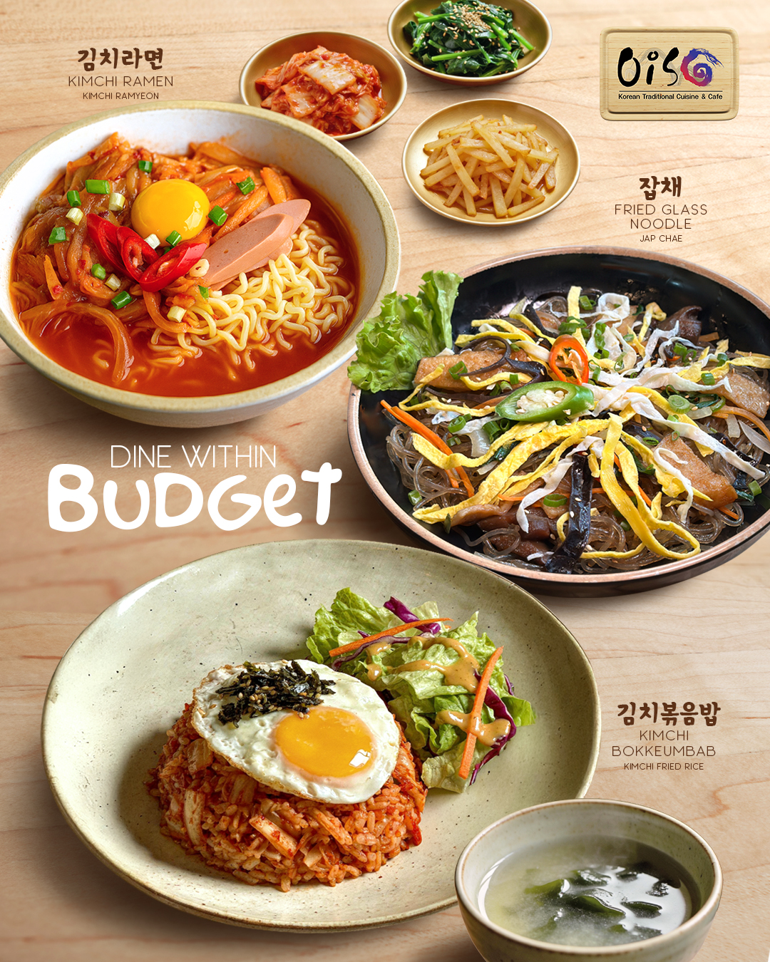 Affordable Authentic Korean Food at Oiso Cuisine | AEON Mall Tebrau ...